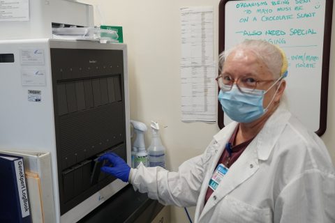 Cepheid Analyzer for COVID Testing - Northeastern Vermont Regional Hospital